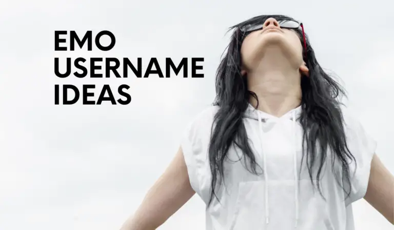 200+ Emo Usernames: Emotional Username Ideas